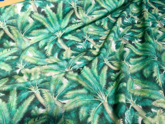 Palm frond fabric store