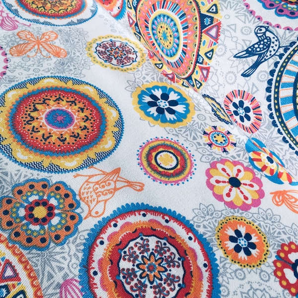 Mandala Fabric - Etsy