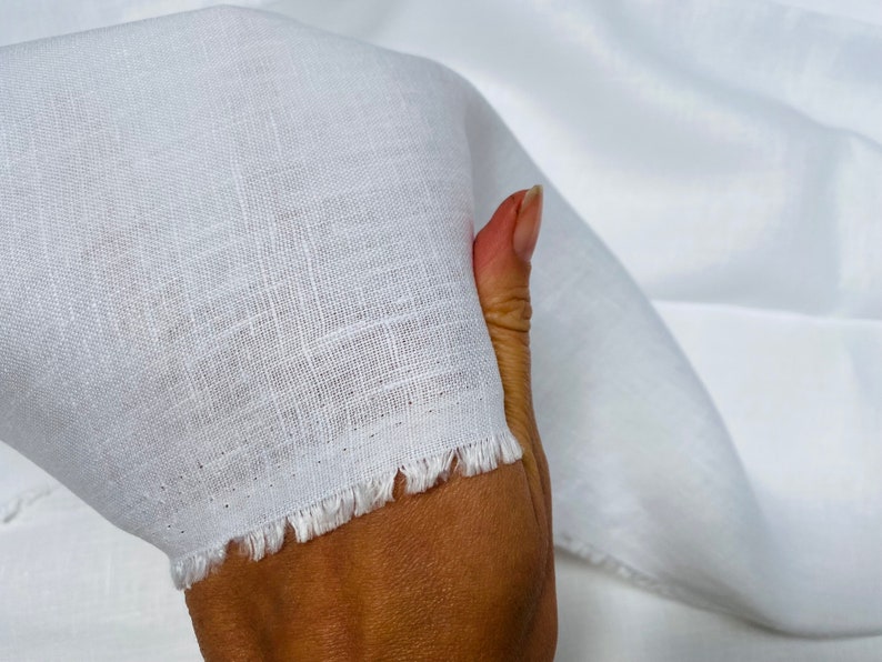 Soft Linen Fabric Material - 100% Linens Textile for Home Decor ...