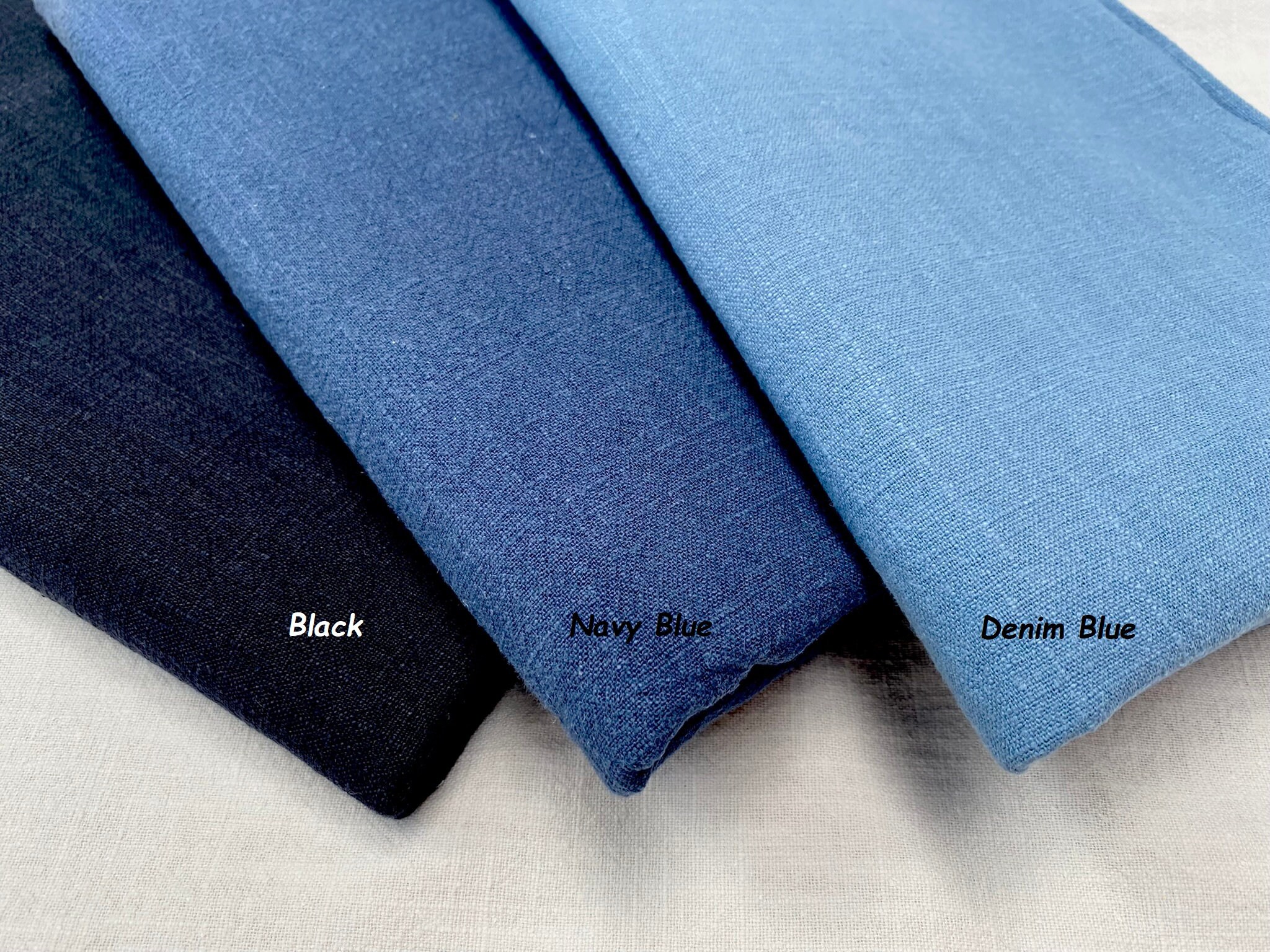 Stone Washed Pure Plain Linen Fabric Material 100% Linens - Etsy UK