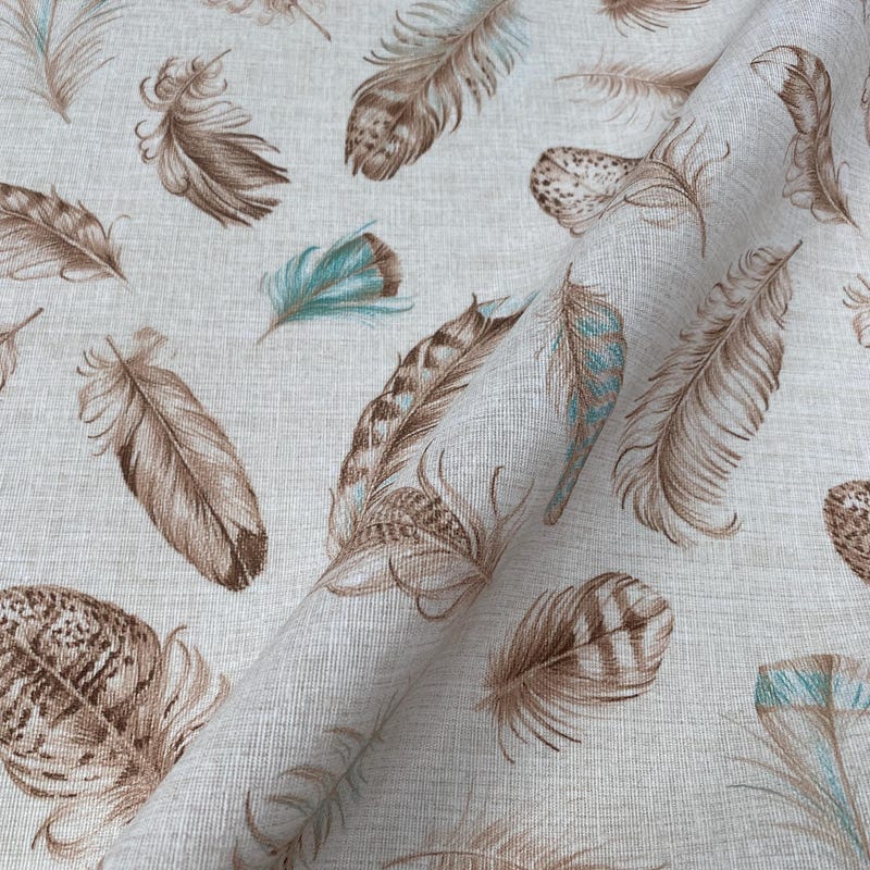 Feather Fabric - Etsy