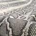 GREY Digital Snake Skin Print Fabric Animal Python Cotton Home Decor ...
