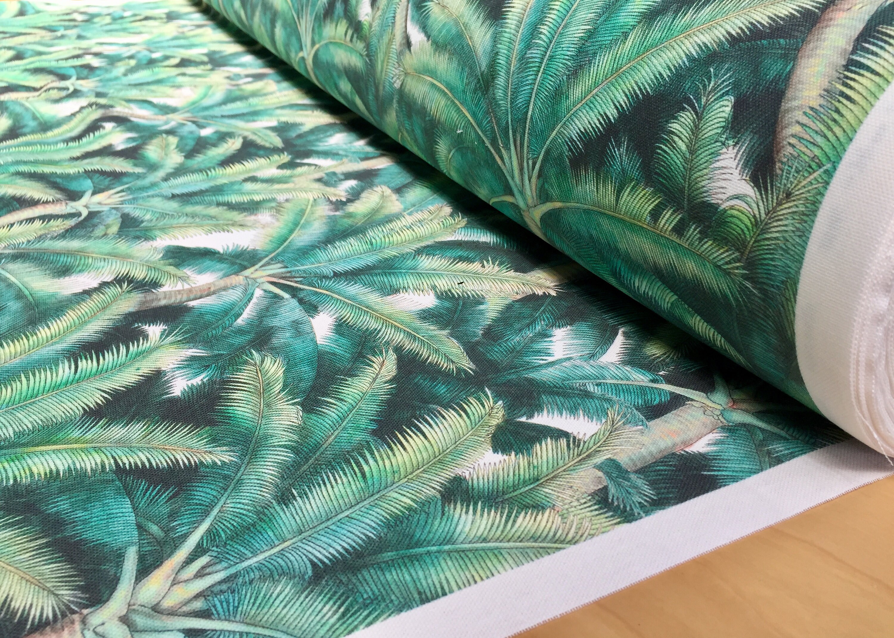 PALMS Palm Fronds Leaf Tree Fabric Tropical Leaves Material - Etsy UK
