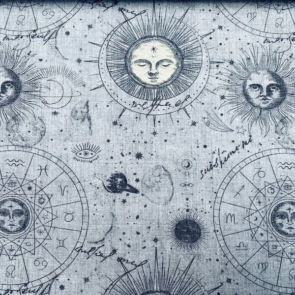 Celestial Fabric - Etsy UK