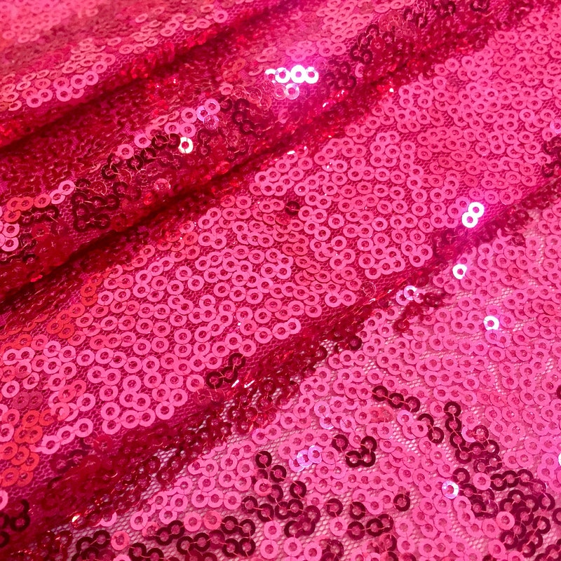Fuchsia Apparel Fabric - Etsy UK