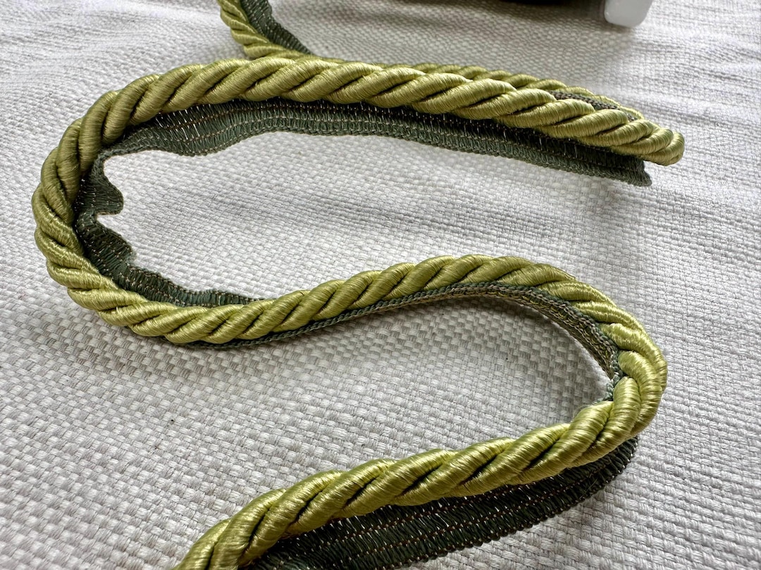 Flanged Piping Cord Twisted Rope Trim Home Decor Pillow Cushion ...