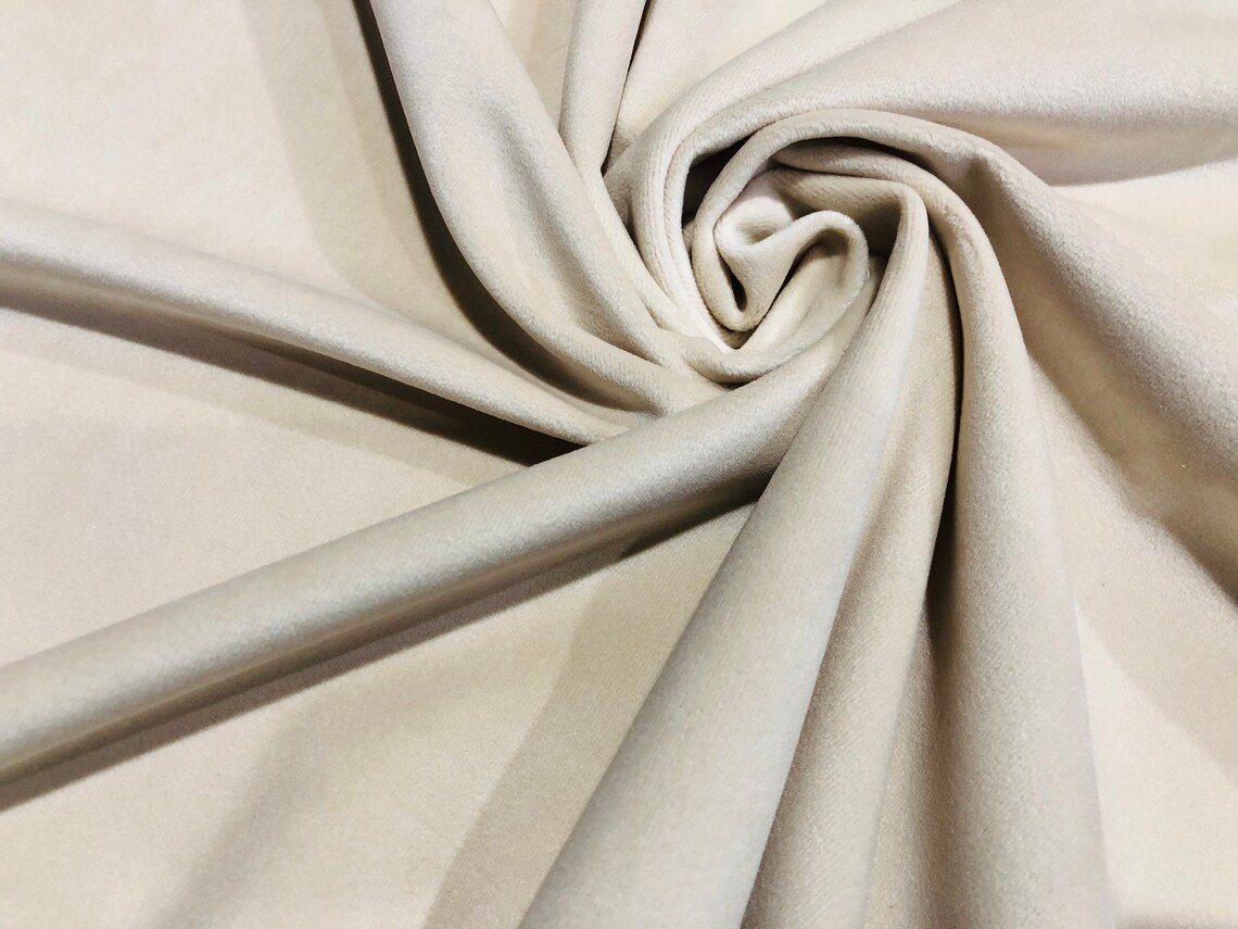 LUX Velvet Fabric Super Soft Strong Velour Material Home Decor Curtains ...