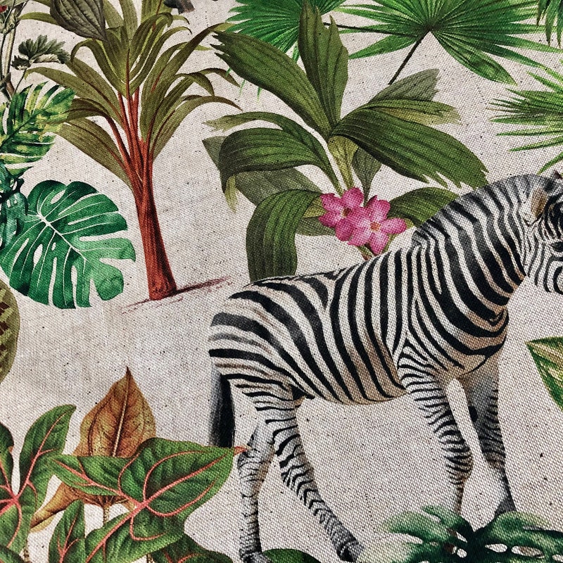 Jungle Print Fabric - Etsy