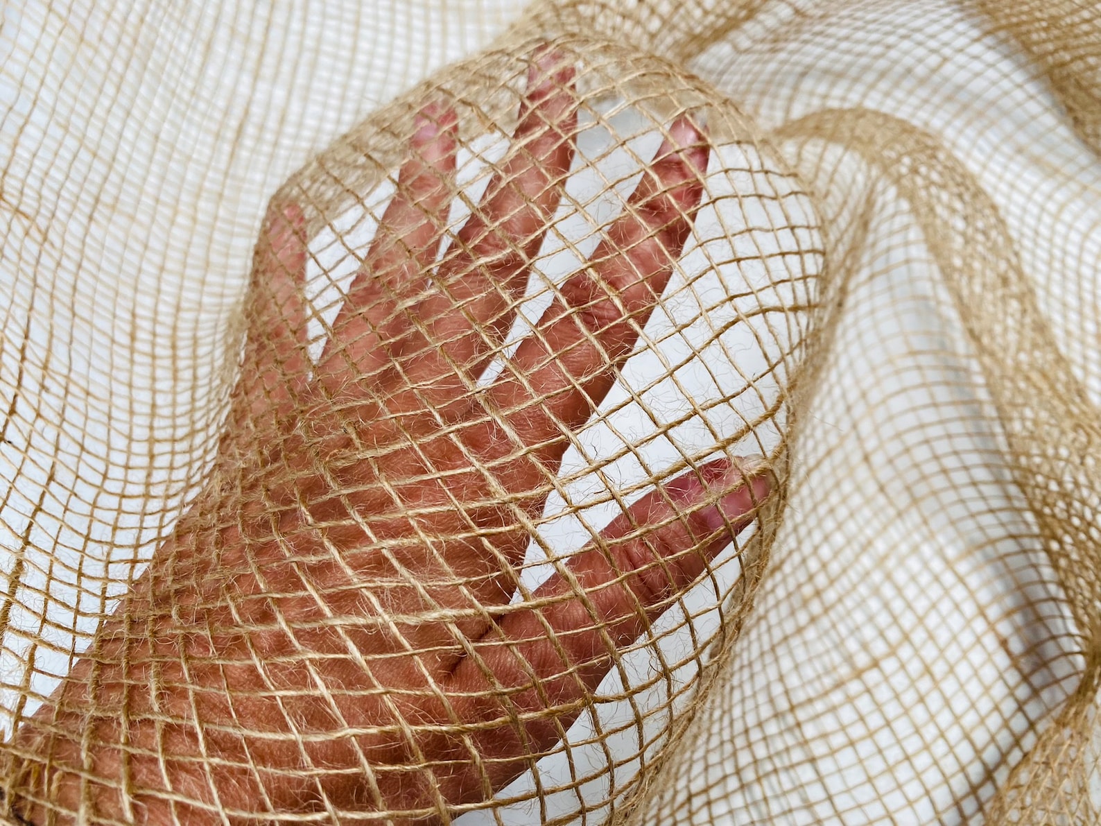 Hessian SCRIM Netting Jute Fabric Sacking Material Fine - Etsy UK