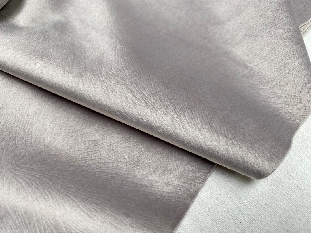 Embossed Velvet Fabric Super Soft Velour Material Home Decor Curtains ...