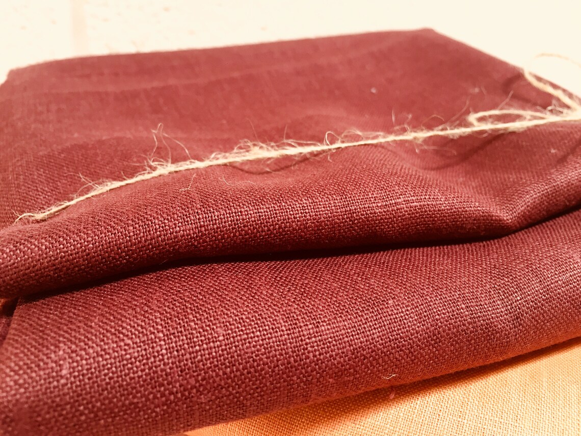 Soft Linen Fabric Material 100% Linens Textile for Home - Etsy UK