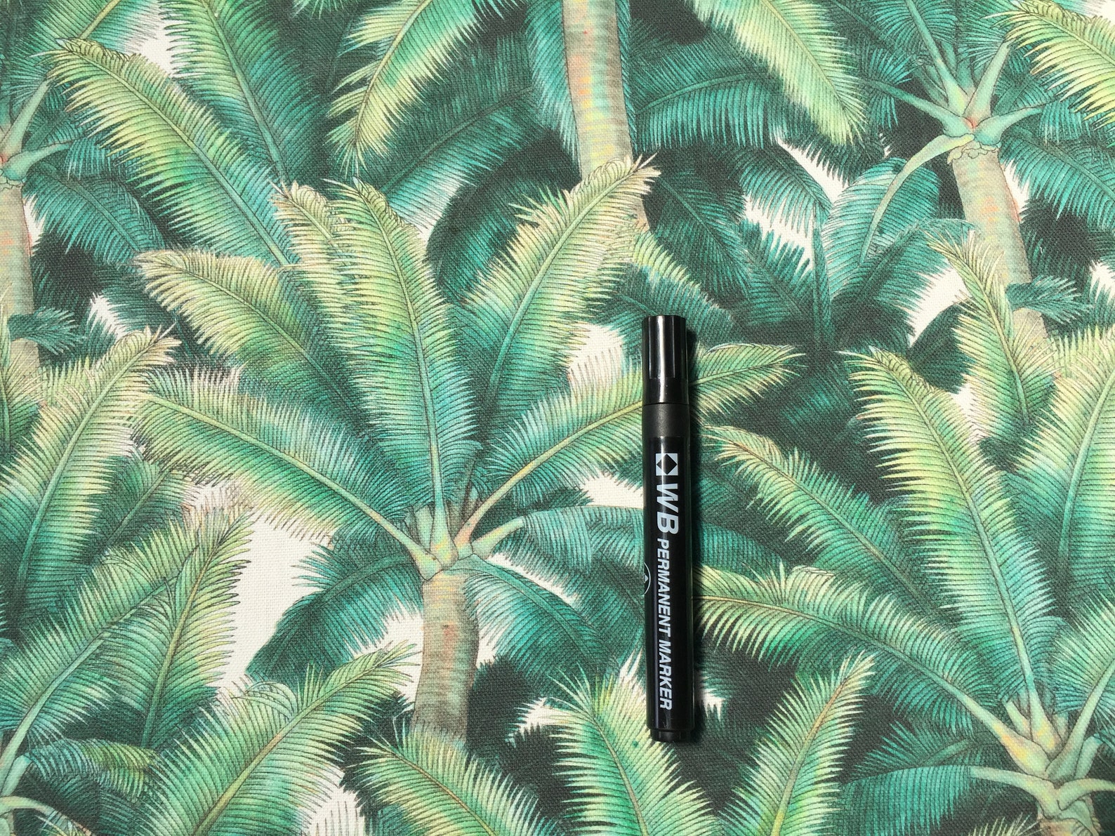 PALMS Palm Fronds Leaf Tree Fabric Tropical Leaves Material - Etsy UK