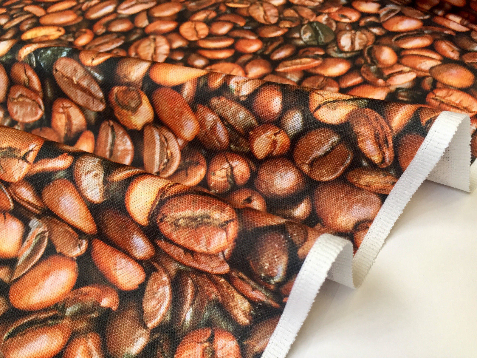 COFFEE BEANS Bean Cafe Cotton Fabric Curtain Upholstery | Etsy