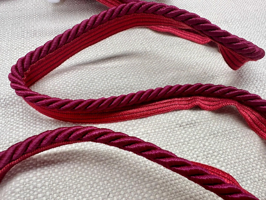 Flanged Piping Cord Twisted Rope Trim Home Decor Pillow Cushion ...