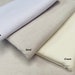 Stone Washed Pure Plain Linen Fabric Material 100% Linens Home Decor ...