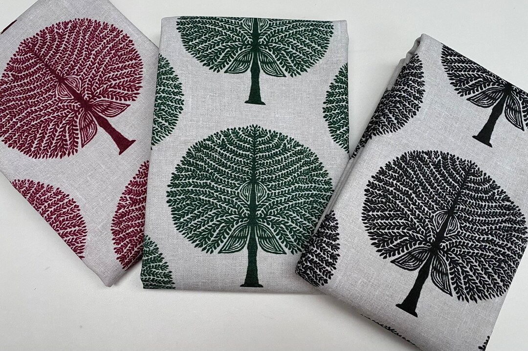 Mulberry Tree 100% Cotton Fabric Natural Material Home Decor Curtain ...