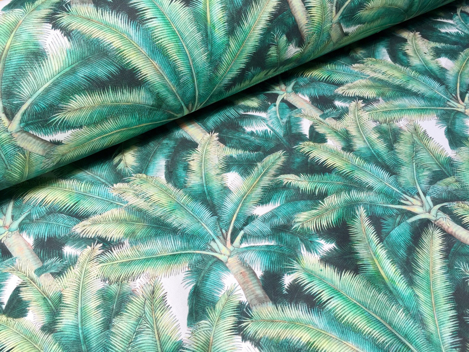 PALMS Palm Fronds Leaf Tree Fabric Tropical Leaves Material - Etsy UK