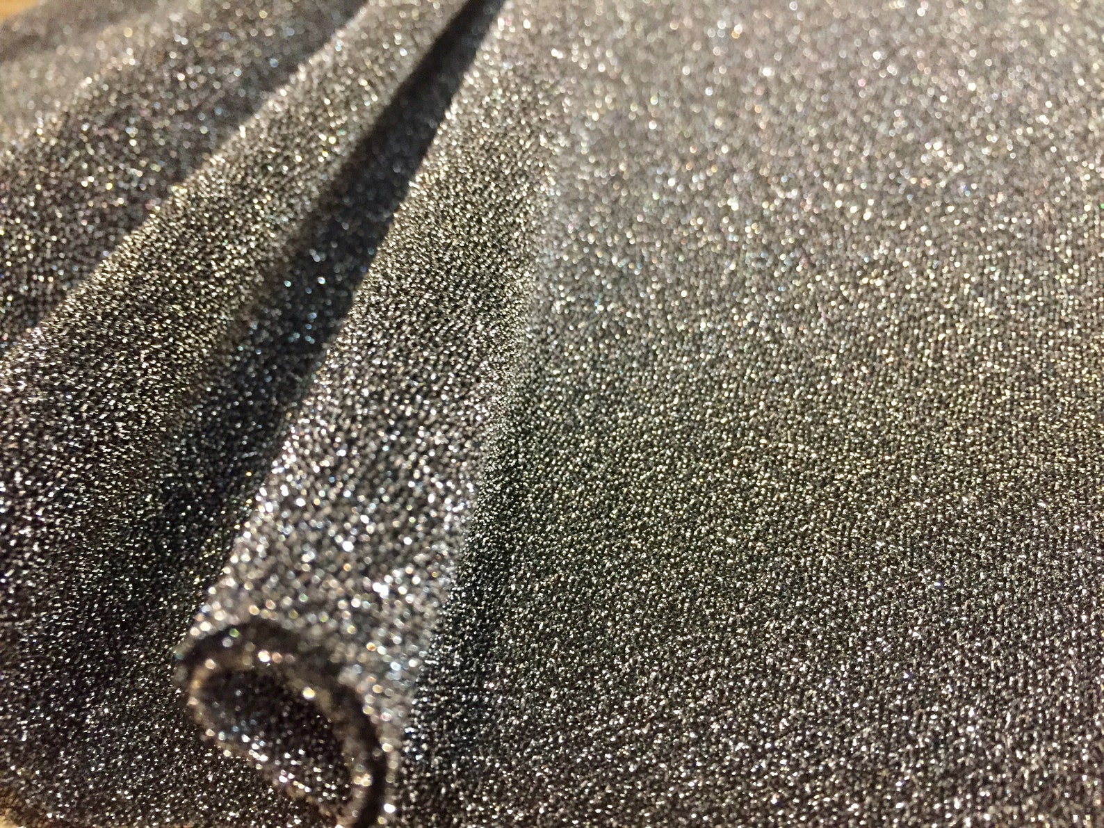 Lightweight Metallic Lurex Fabric Stretch Jersey Material | Etsy