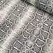 GREY Digital Snake Skin Print Fabric Animal Python Cotton Home Decor ...