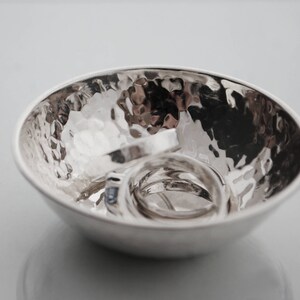 Sterling Silver Dishes, NEW Sterling Silver Hammered Trays, Handmade ...