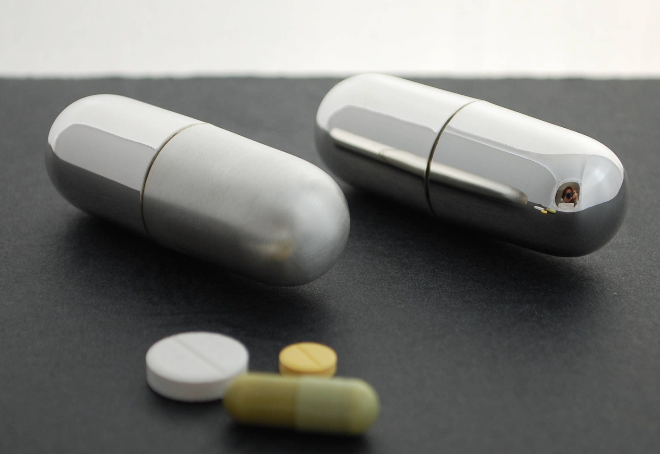 Sterling Silver Pill Box NEW Sterling Silver Handmade - Etsy