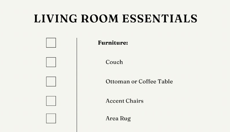 Airbnb Essentials Checklist With Links - Etsy