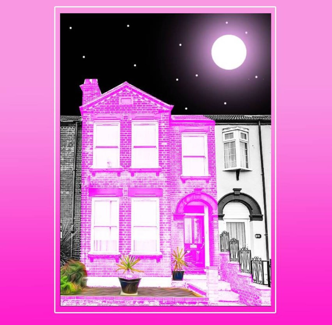 Personalised House Portrait Print | House Warming Gift | First Home ...