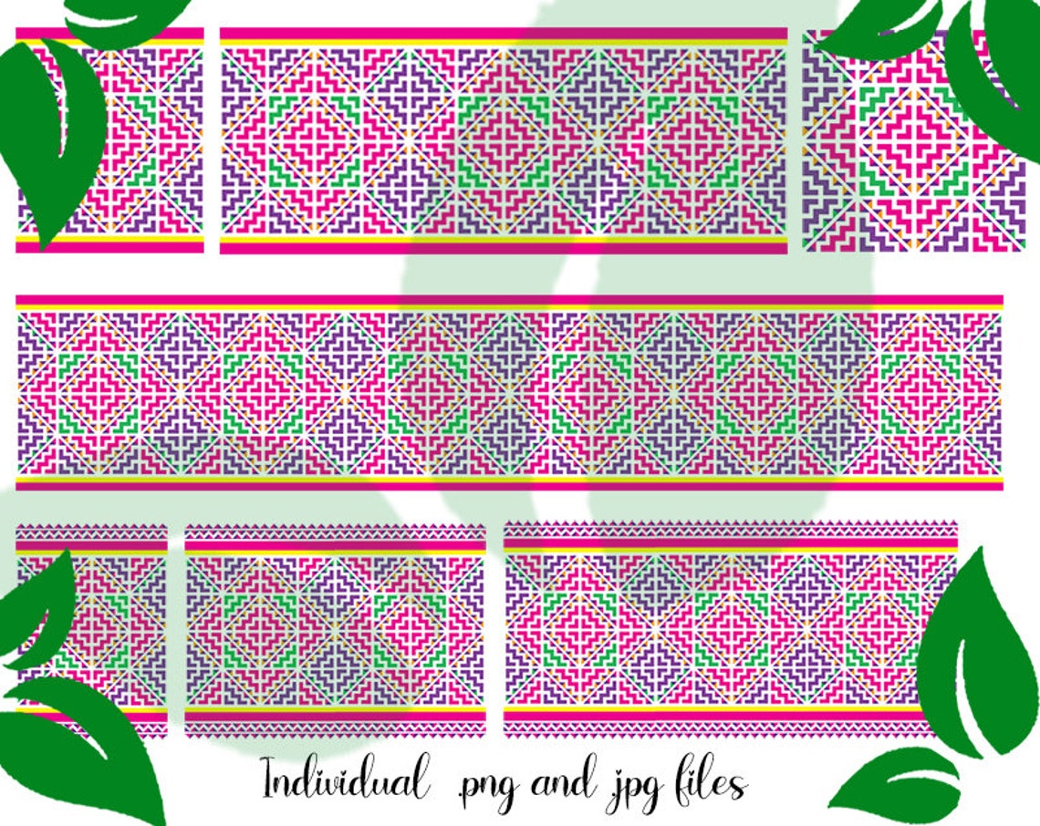 Digital Download - Hmong Pattern Paj Ntaub Paaj Ntaub - Etsy
