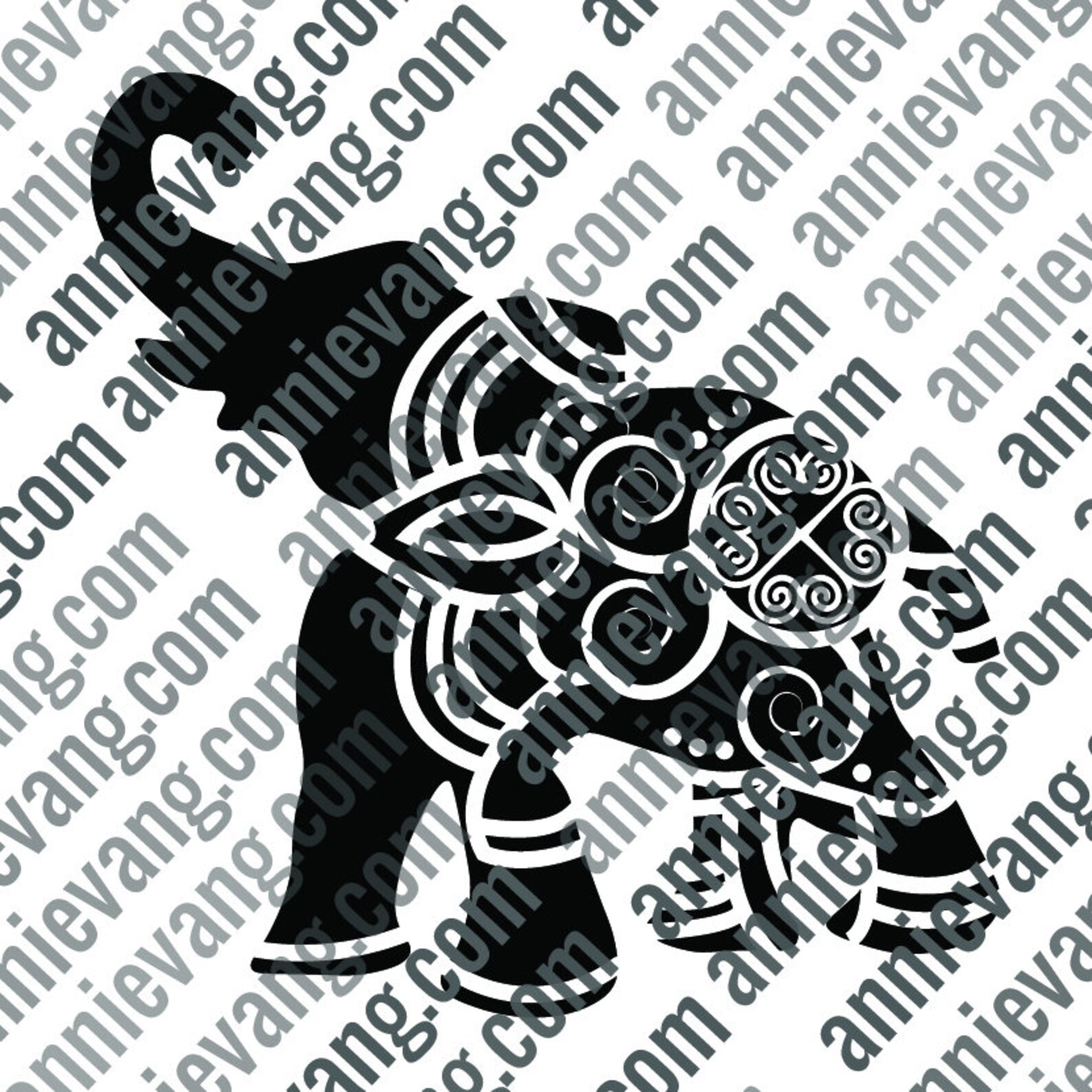 Digital Download - Hmong Elephant PNG - Etsy