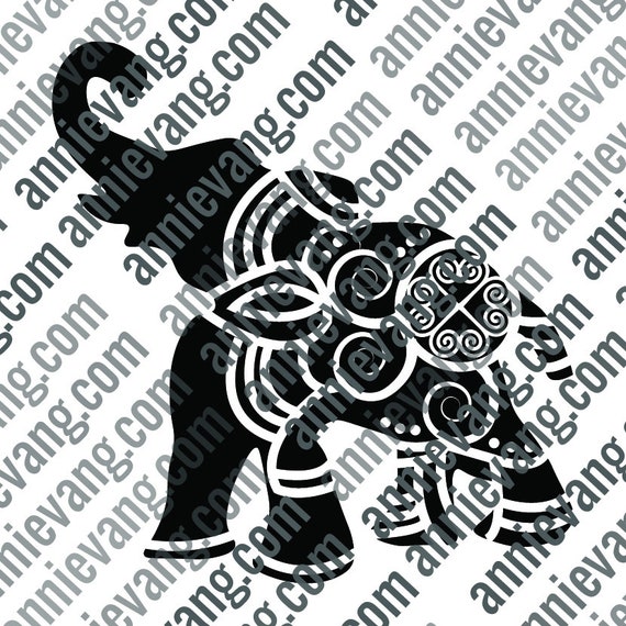 Digital Download Hmong Elephant PNG | Etsy