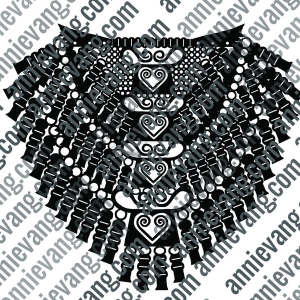 Hmong Xauv Svg - Etsy