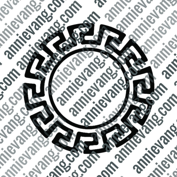 Digital Download Hmong Circle Sun PNG SVG | Etsy