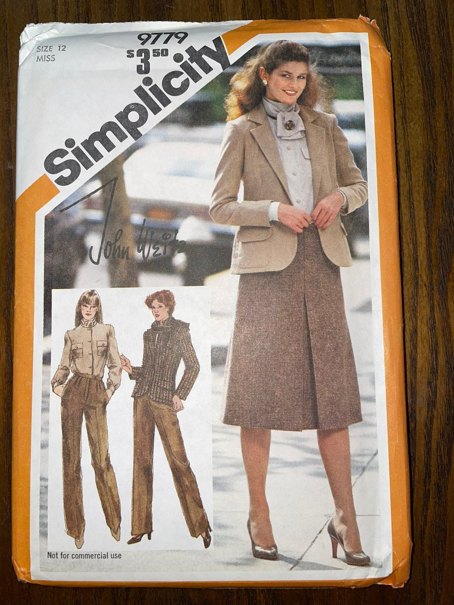 Vintage 80s Butterick Sewing Patterns 4609 and 5778; New Look Sewing ...