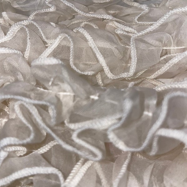 Organza Ruffle Trim - Etsy
