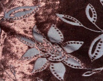 Devore Velvet Fabric - Etsy