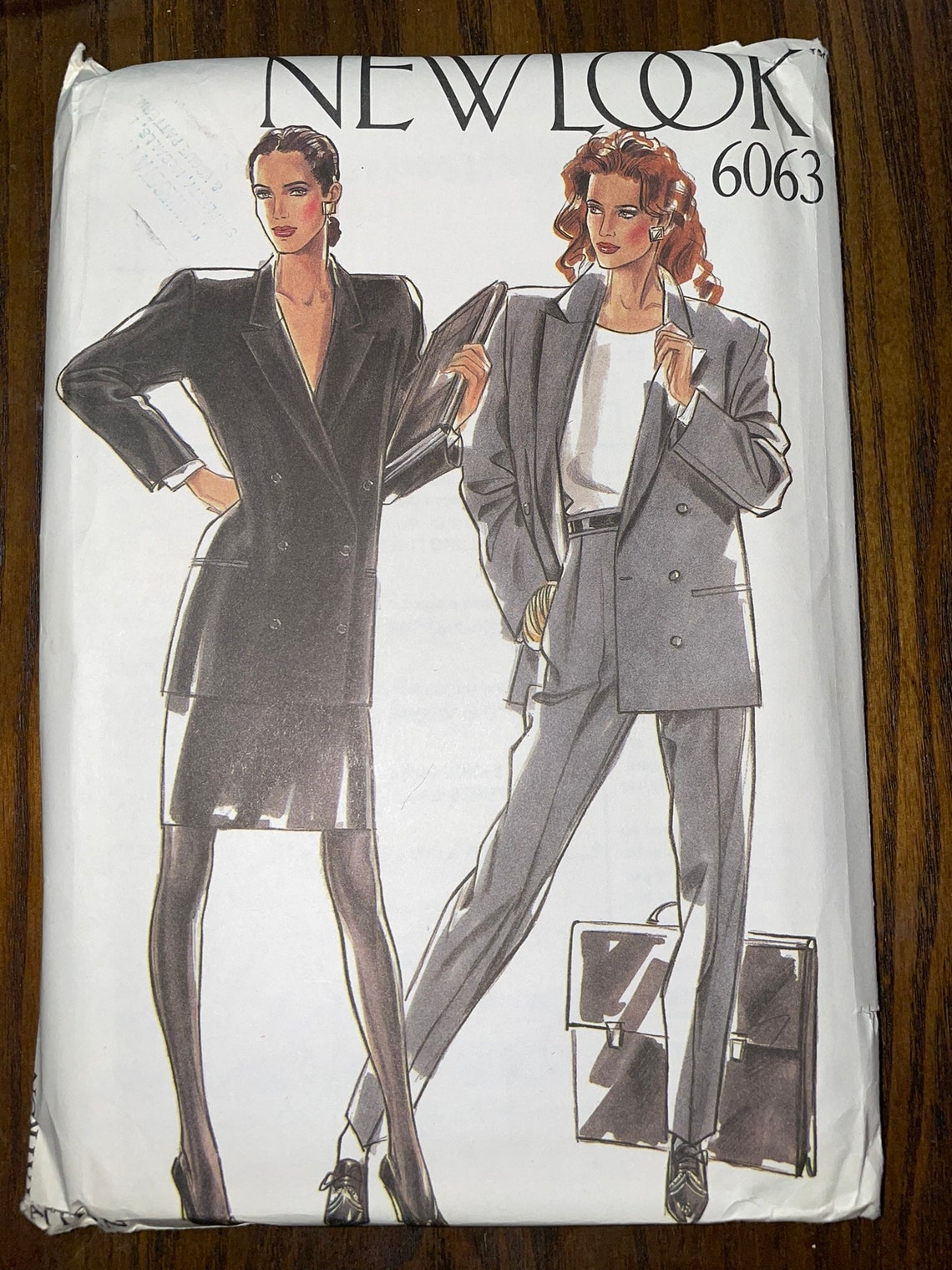 Vintage 80s Butterick Sewing Patterns 4609 and 5778; New Look Sewing ...