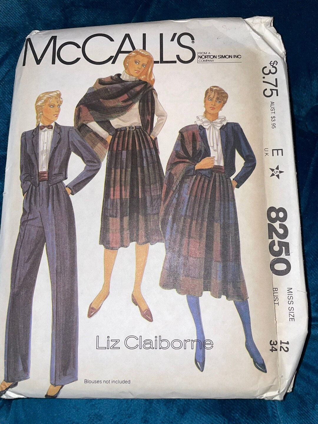 Vintage 80's Business Coordinates Sewing Patterns Including Mccall's ...