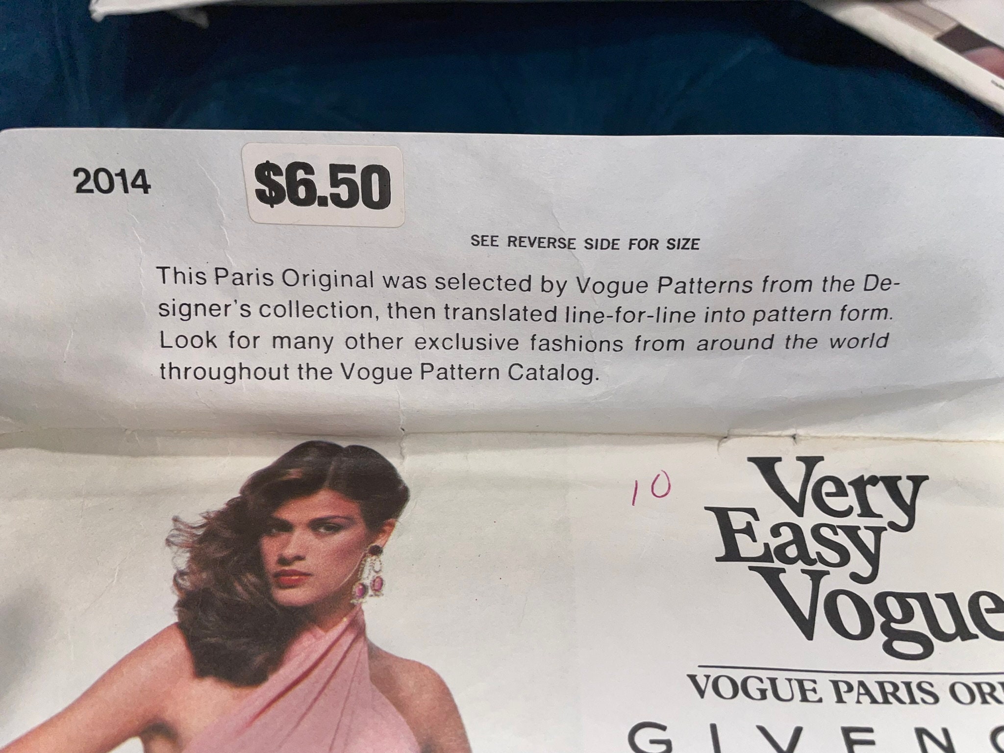 Vintage Paris Italy Couturier Designer Vogue Patterns 2014 givenchy ...