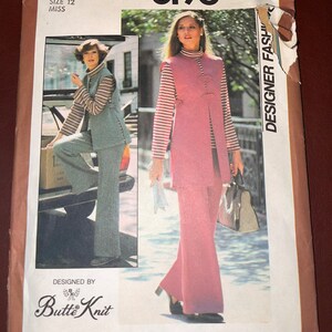 Vintage 1970s Uncut Sewing Patterns Including Mccall's 3741, Simplicity ...