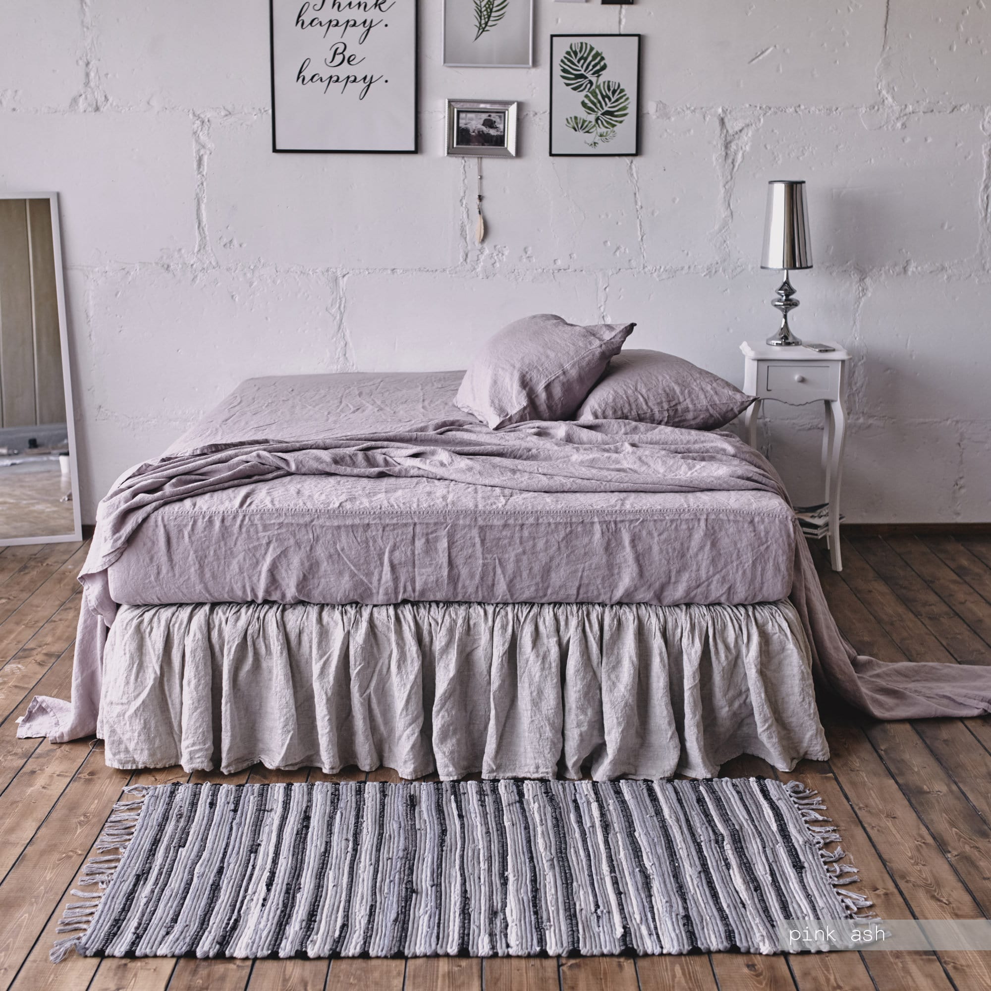 Linen Bedding Linen FITTED SHEET in Twin Full Double Queen | Etsy