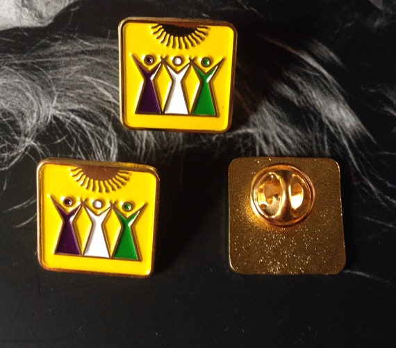 Suffrage 100. Limited edition enamel pin badge. | Etsy