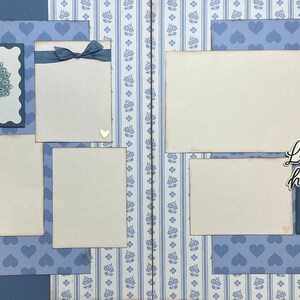 Be Uniquely You, General Themed DIY 2 Page Scrapbooking Layout Kit, DIY Family Craft Kit,maggie ...