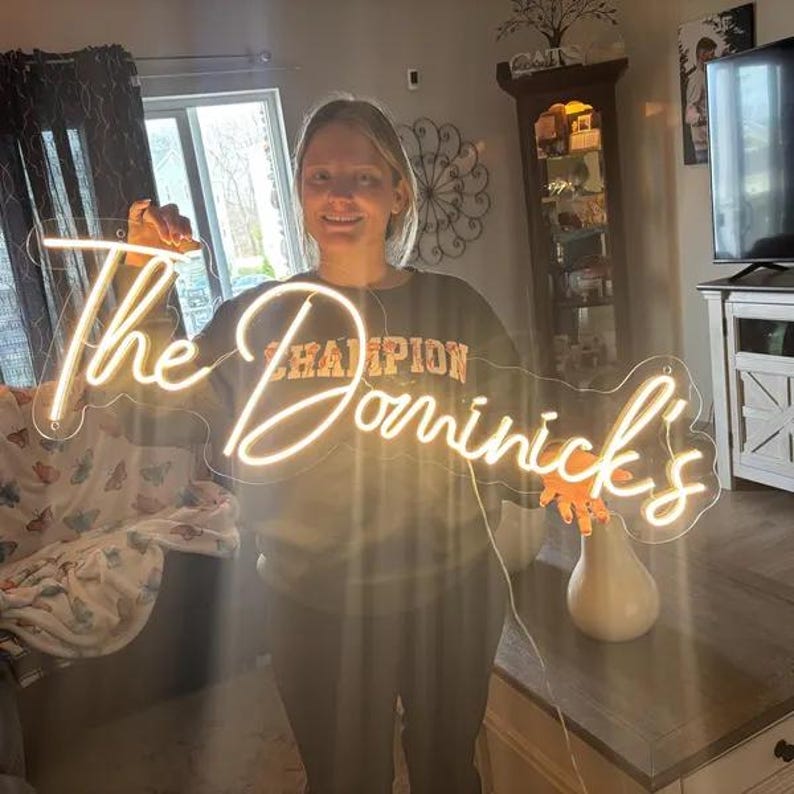 Custom Neon Sign | Neon Sign | Aesthetic Custom Neon Sign | Room Decor ...