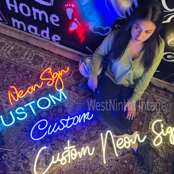Vintage Neon Sign - Etsy