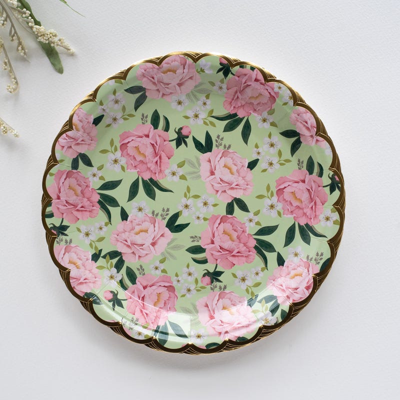 Elegant Paper Plates - Etsy