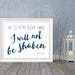 4 Sizes Included! Bible Verse Printable, I Will Not Be Shaken, Psalm 16 ...
