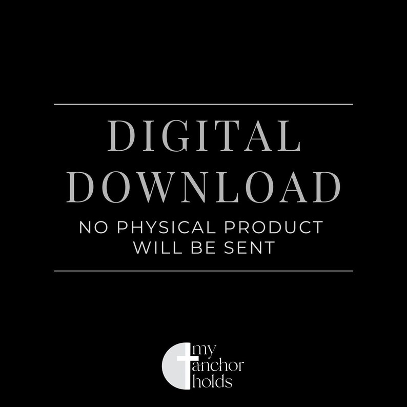 4 Sizes Included! Bible Verse Printable, I Will Not Be Shaken, Psalm 16 ...