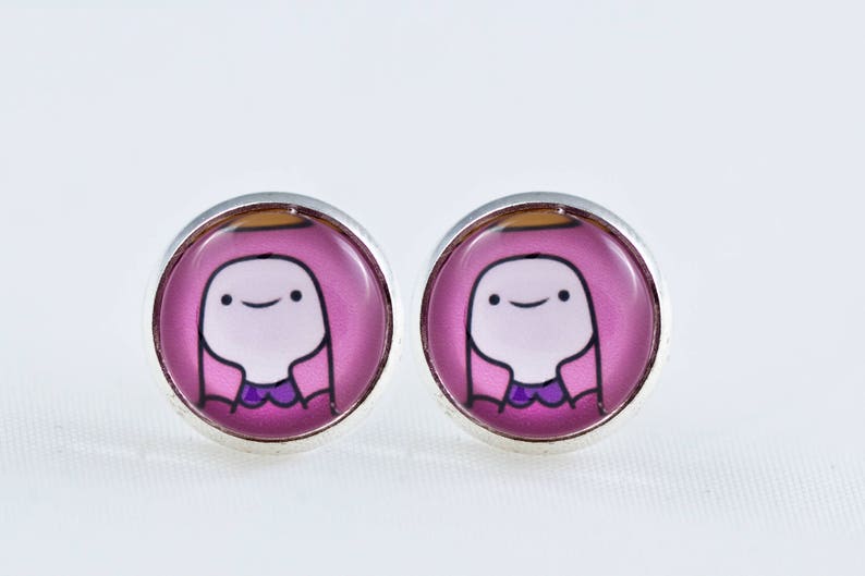 Adventure Time Earrings / Princess Bubblegum / Exclusive for Adventure ...
