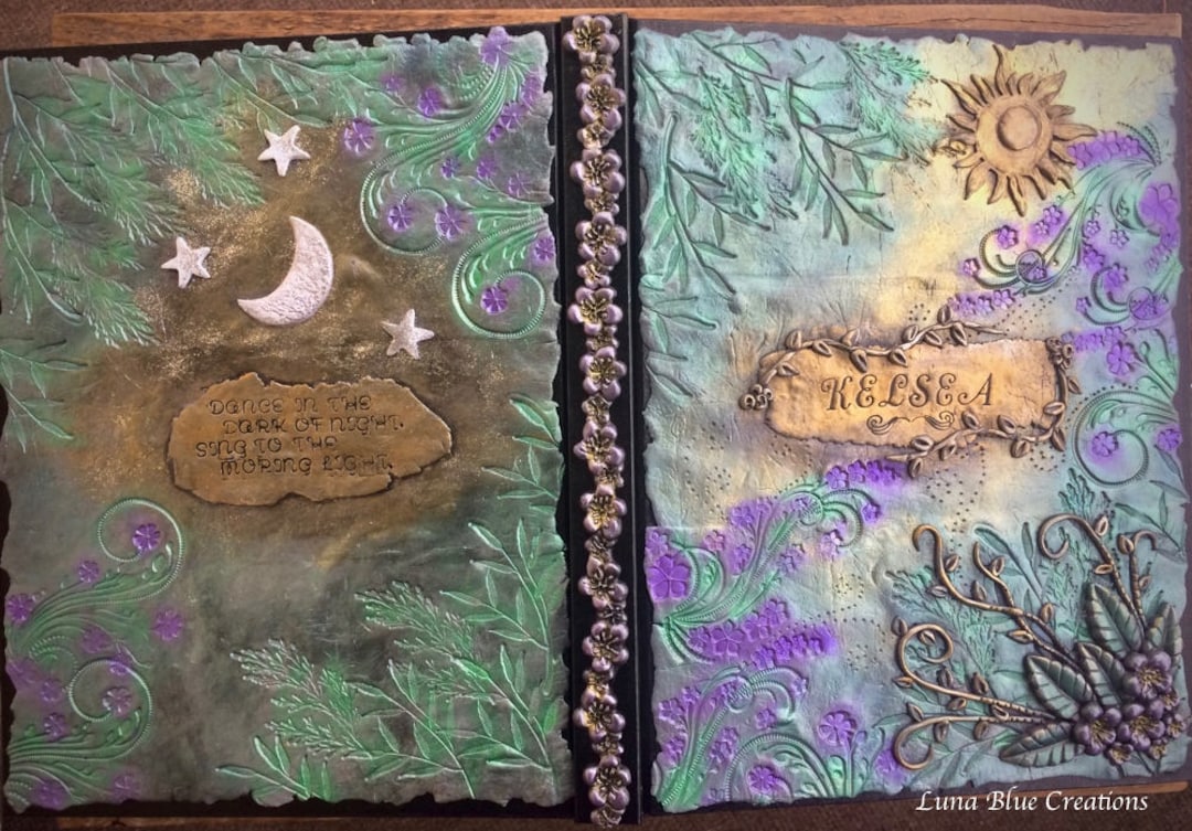 Personalized Sun & Moon Journal, Custom Diary, A5 Notebook, Travel ...