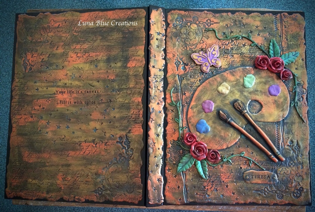 Personalized Blank Book Customized Sketchbook Travel - Etsy